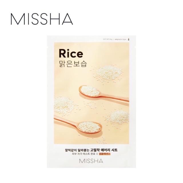Jual Missha Airy Fit Sheet Mask 19g | Shopee Indonesia