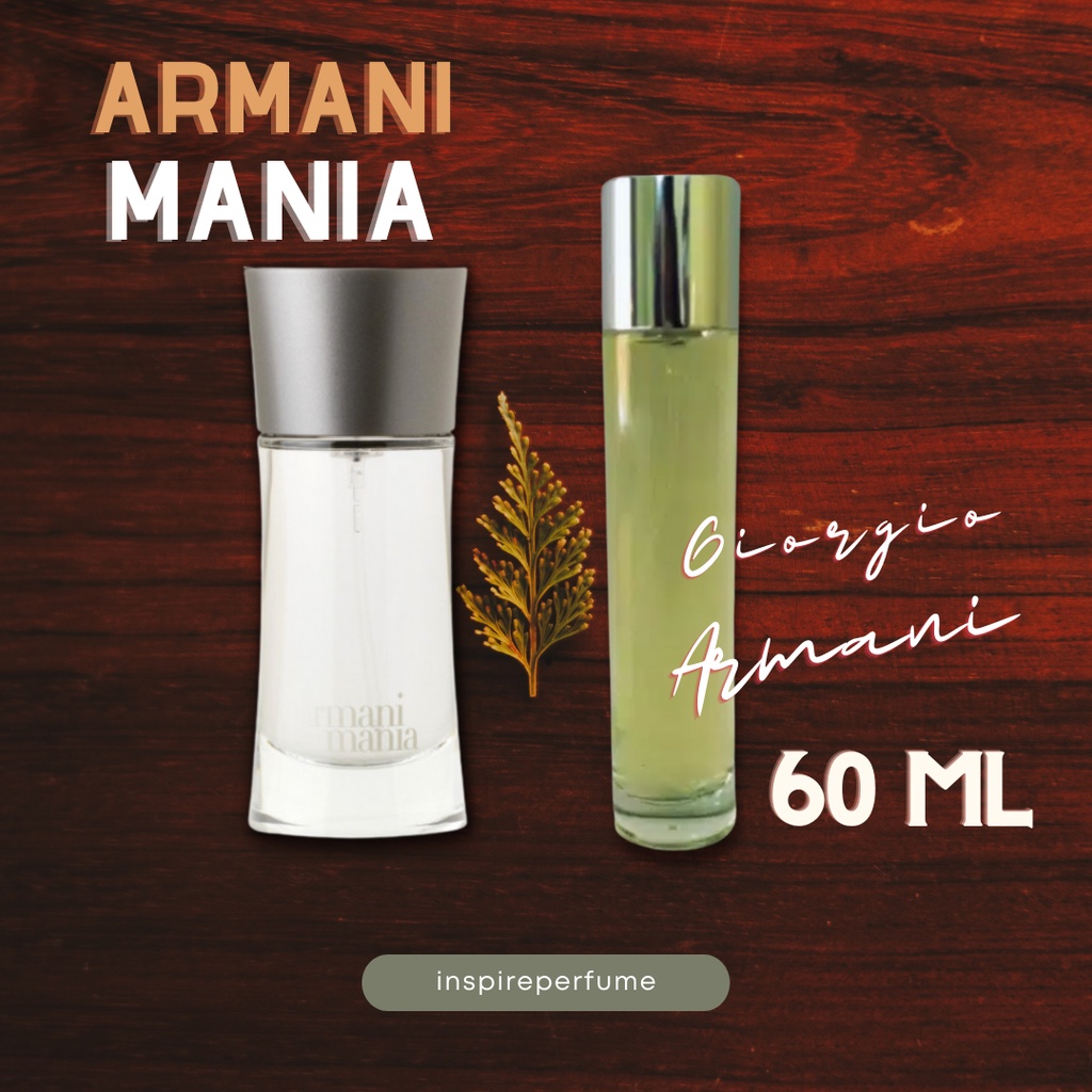 Jual Armani Mania 60 ML Inspired Perfume | Shopee Indonesia