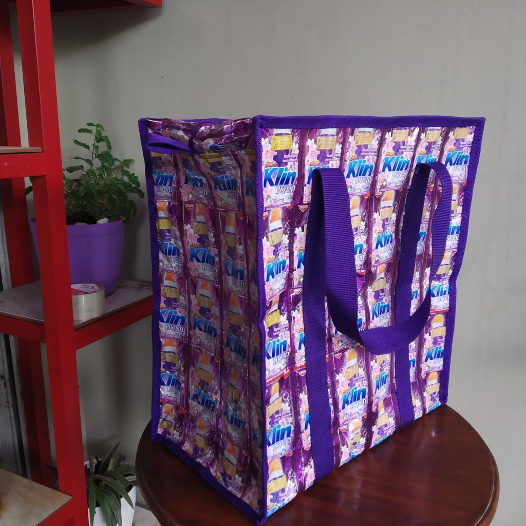 Jual laundry bag daur ulang tas laundry tebal dan awet tas daur ulang ...