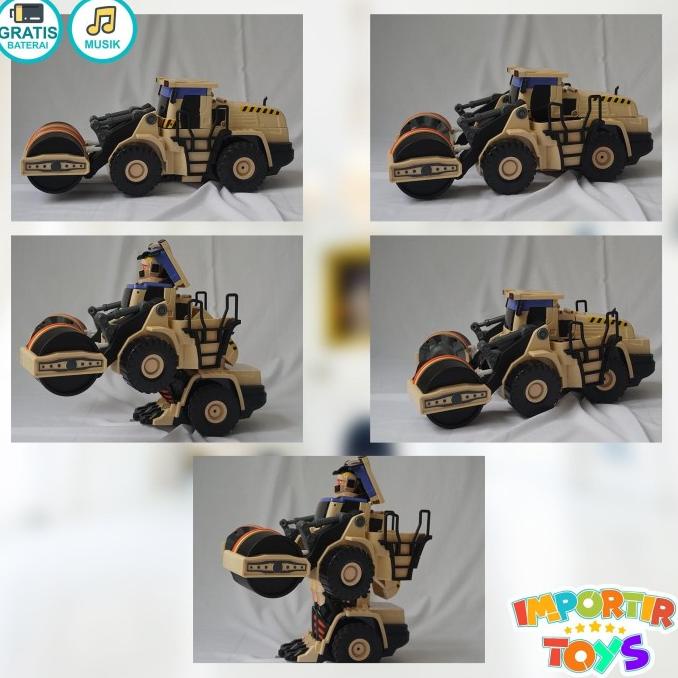 Jual REMOTE CONTROL ROBOT MEGA TRANSFORMER BULLDOZER 2.4G TECH | Shopee ...