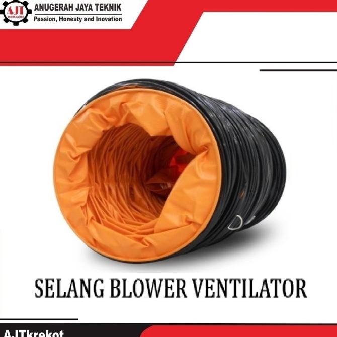 Jual Selang Portable Ventilator 10 Inch 5 M - Flexible Hose Exhaust ...