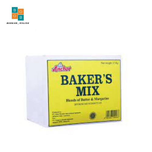Jual BAKERS MIX ANCHOR 1KG BUTTER BLEND HALAL IMPORT NEW ZEALAND ...