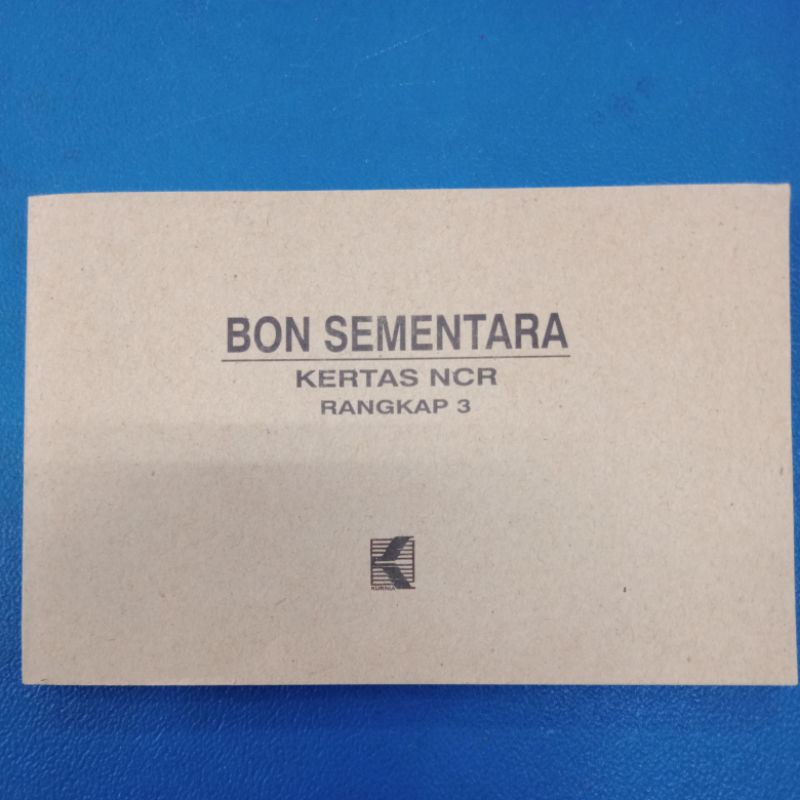 Jual Bon Sementara 1/4 Folio Rangkap 3 Kurnia | Shopee Indonesia
