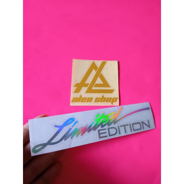 Jual STICKER CUTTING LIMITED EDITION | Shopee Indonesia