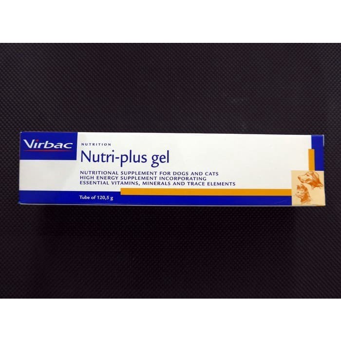 Jual NUTRIPLUS GEL VIRBAC / NUTRI-PLUS GEL 120 GR ( DOG AND CAT ...