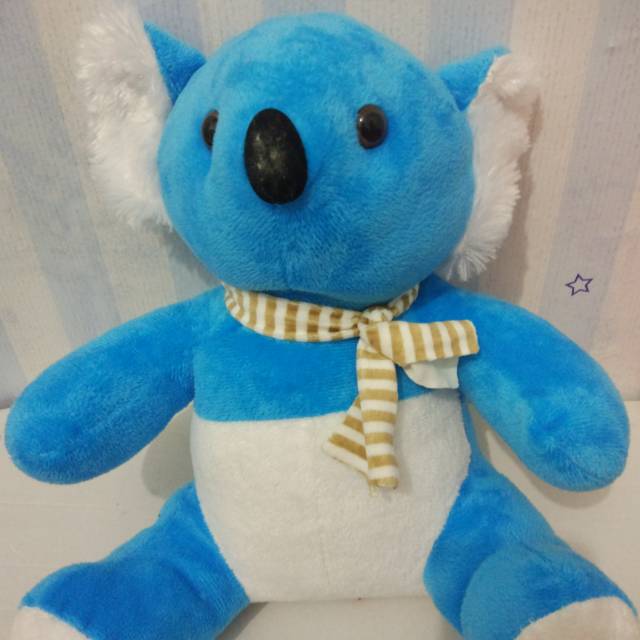 Jual boneka bear beruang biru / boneka beruang blue Teddy Bear | Shopee ...