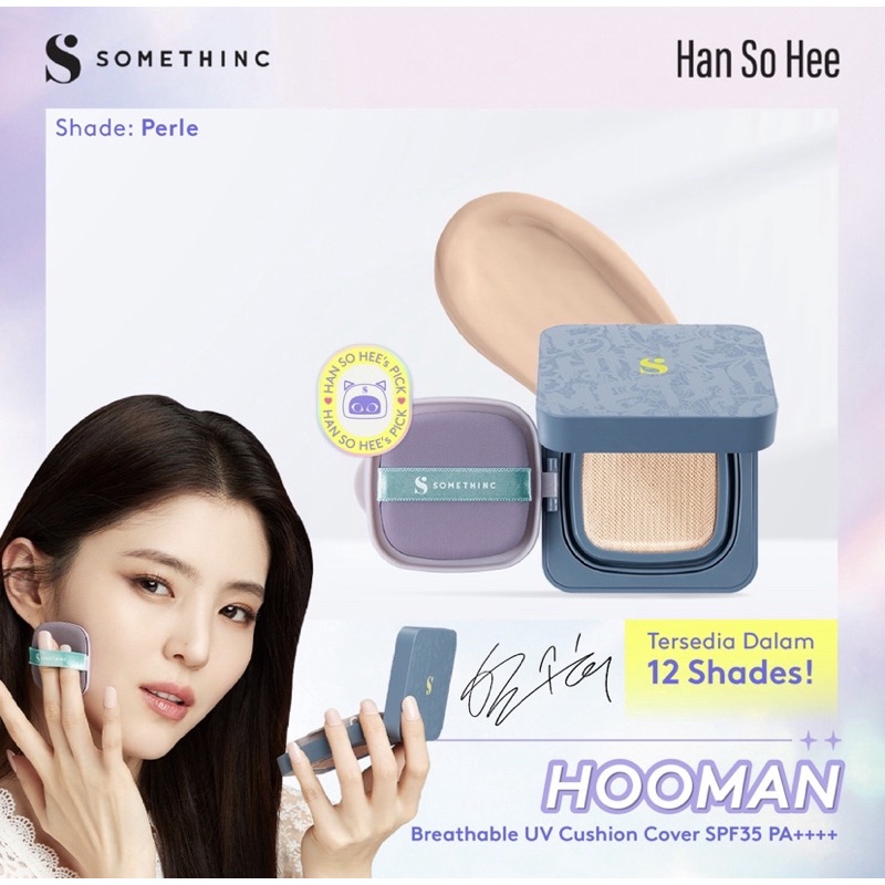 Jual SOMETHINC HOOMAN BREATHABLE UV CUSHION COVER SPF 35 PA ...