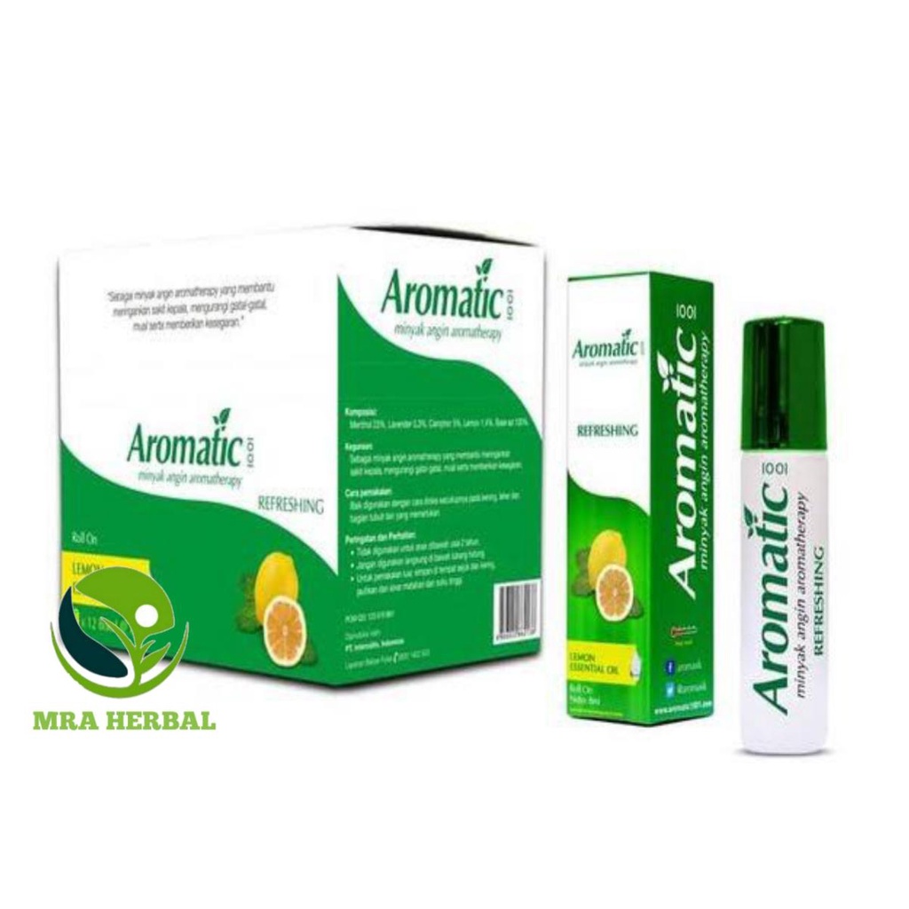 Jual AROMATIC Minyak Aromatherapy Refreshing || Lemon Essential Oil ...