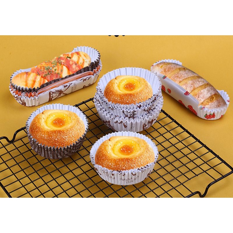 Jual paper cup roti 200PCS papercup case roti kertas roti | Shopee ...