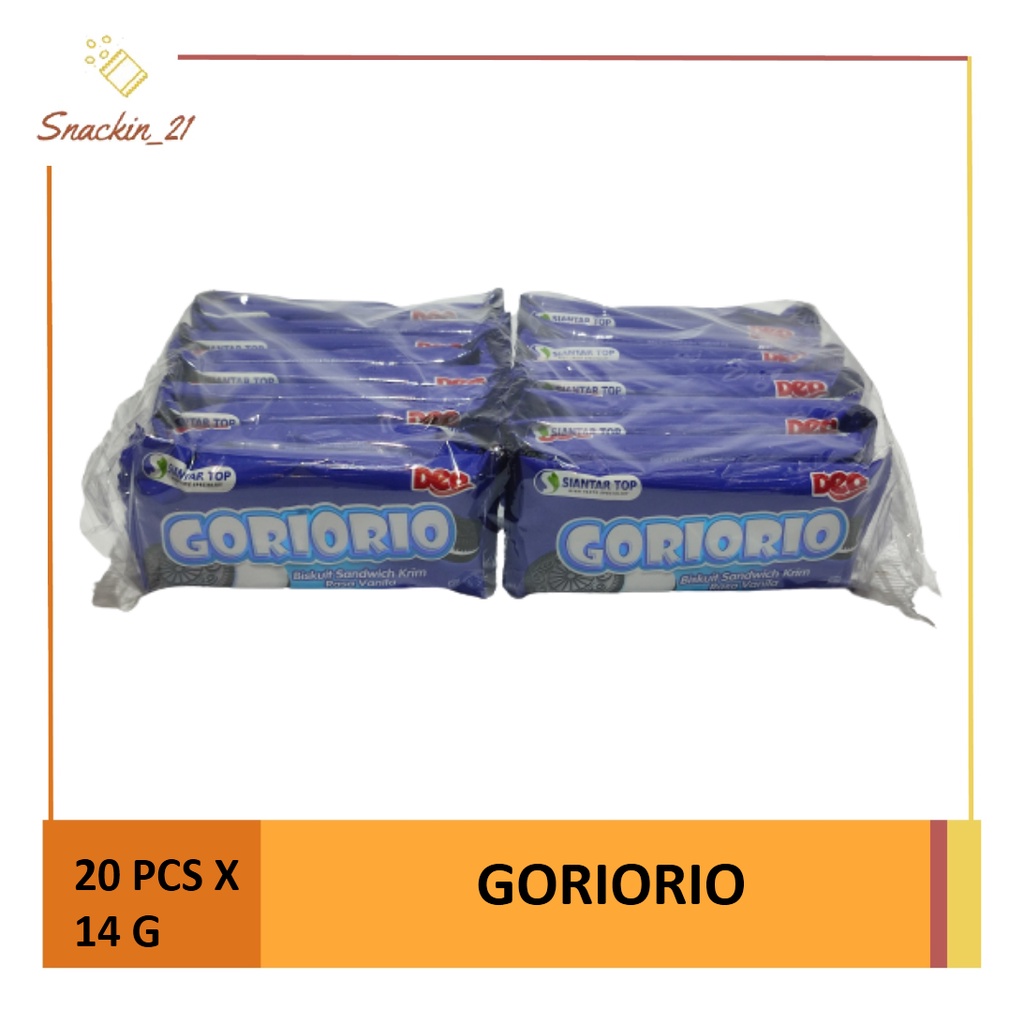 Jual Biskuit Go Rio Rio (1 Pack ISi 20 pcs x 14 gr) | Shopee Indonesia