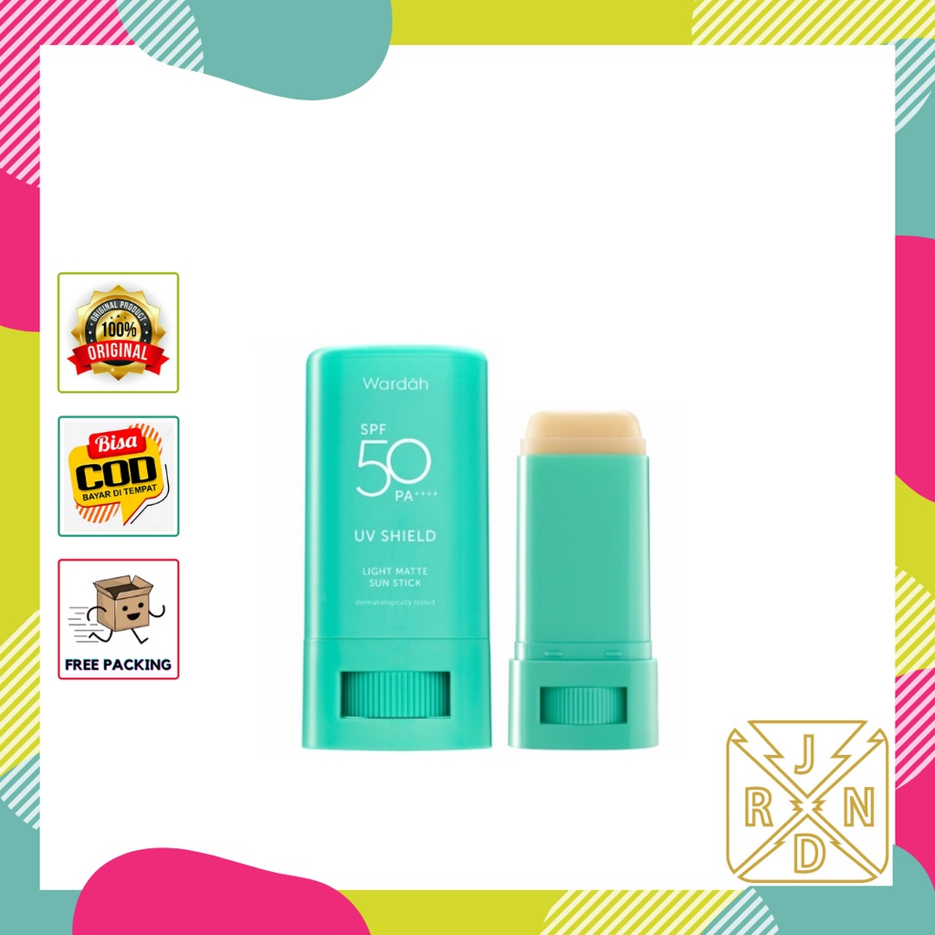 Jual Wardah Sunscreen Wardah UV Shield Light Matte Sun Stick SPF 50 PA ...