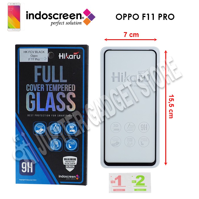 Jual Oppo F11 Pro Hikaru Tempered Glass Hydrogel Matte Screen Guard All ...
