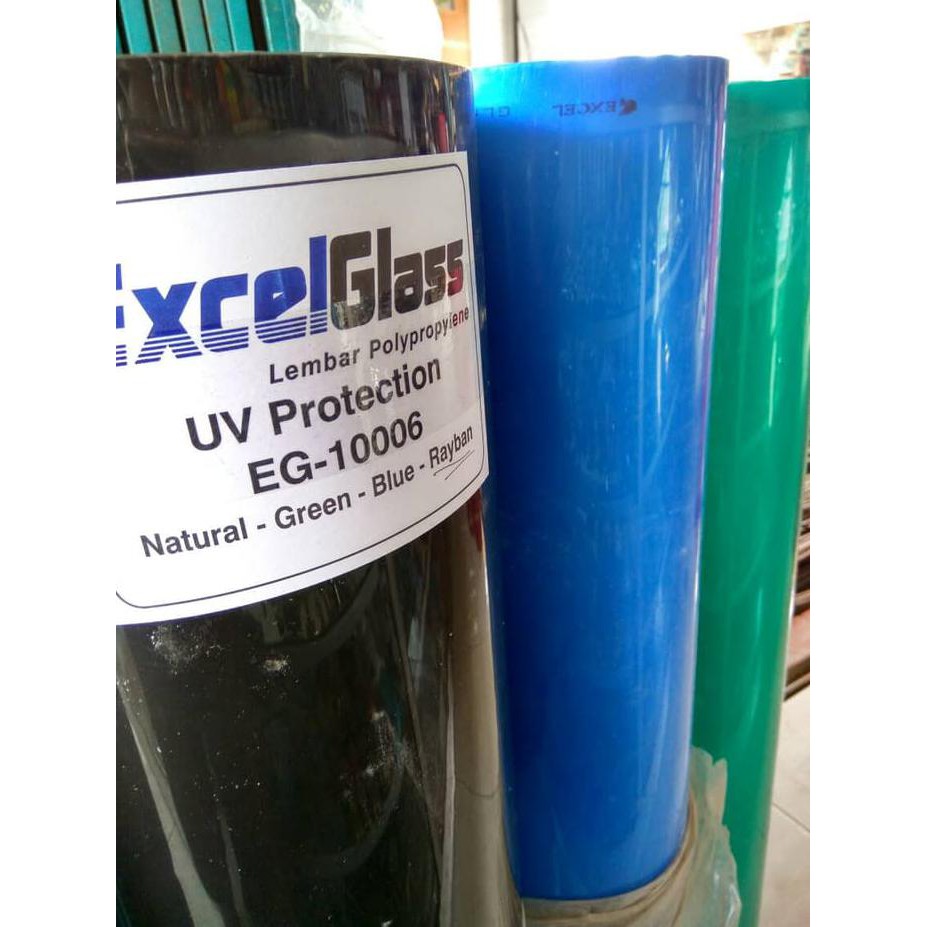 Jual Fiber Pagar Polos / Plastik Tutup Pagar Excel Glass | Shopee Indonesia