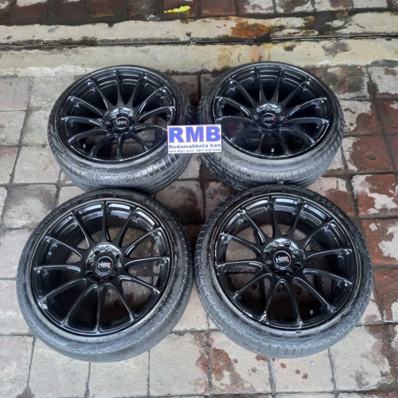 Jual VELG SEKEN MOBIL COPOTAN HSR HAIYA RING 17 + BAN ACCELERA PHI 205 45 R17 VIOS YARIS BALENO ...