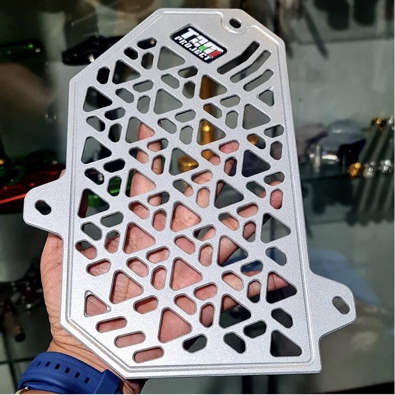 Jual Cover Radiator TZM PROJECT PCX 160 New Vario 160 CNC COVRAD TZM ...