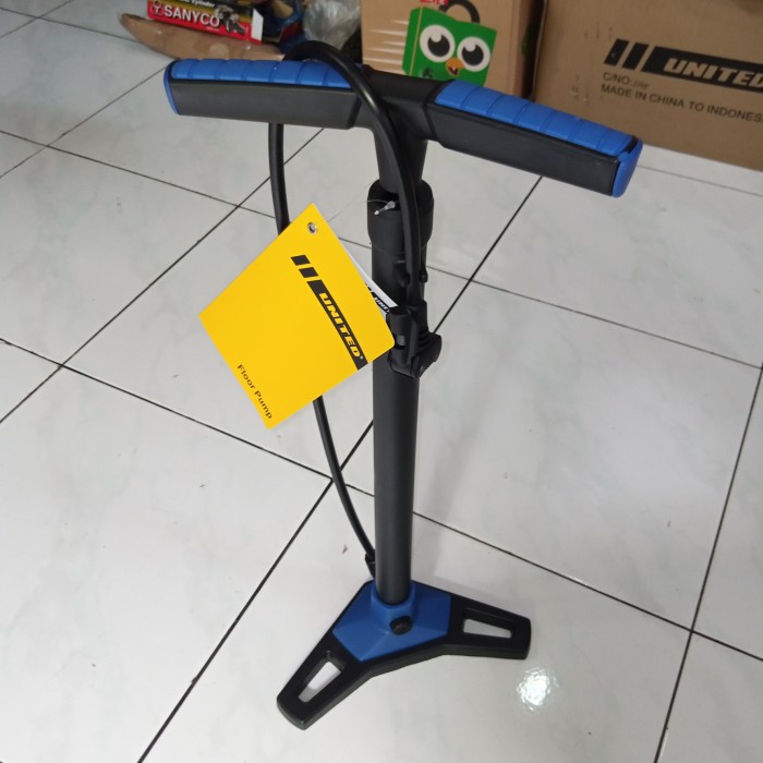 Jual Pompa sepeda fixi dan pentil AV Motor PM1100 United -1100 model ...