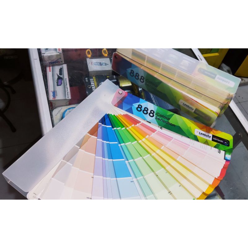 Jual FANDECK WARNA/ KATALOG KIPAS/ COLOR CARD 888 COLOUR SENSATION ...