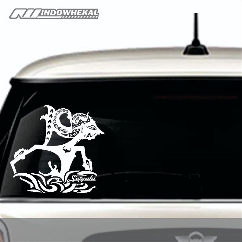 Jual STIKER CUTTING STICKER WAYANG SETYAKI | Shopee Indonesia