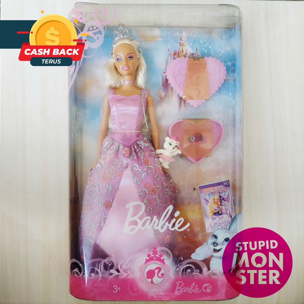 Jual Barbie Princess Pegasus Pink Original Mattel | Shopee Indonesia