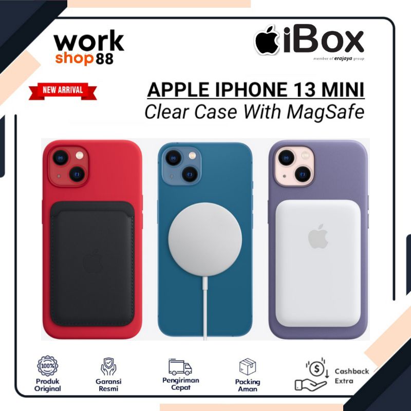 Jual Apple iPhone 13 mini Clear Case With MagSafe - Promo Original iBox ...
