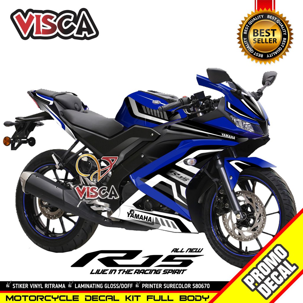 Jual (COD) Decal R15 V3 Full Body Keren Stiker R15 V3 Full Body Keren ...