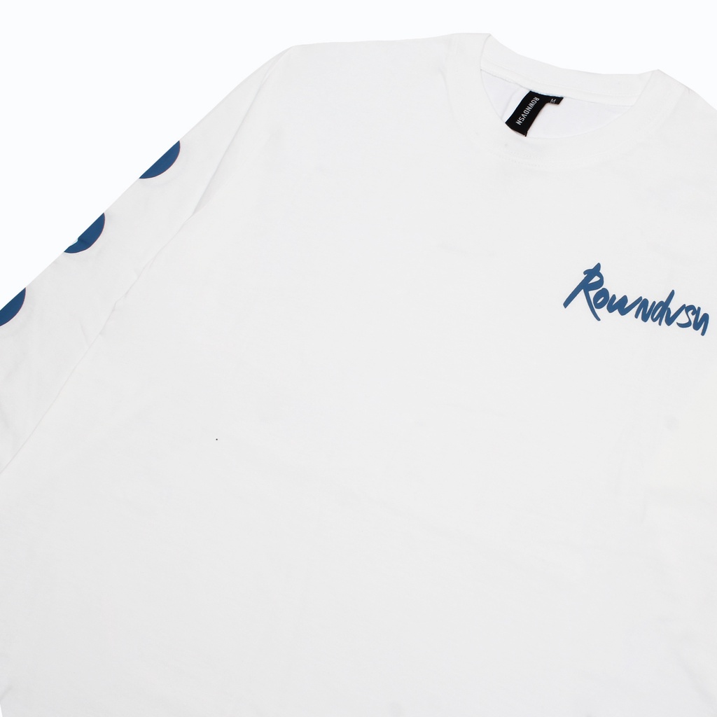 Jual Rowndivision Longsleeve Kaos Lengan Panjang Putih - ROWNDVSN ...