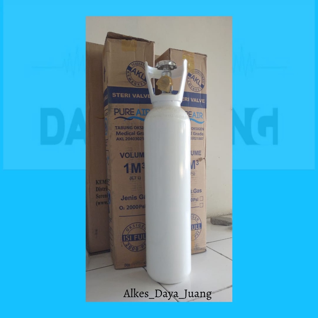 Jual Tabung Oksigen full isi, Tabung Oksigen medis plus isi volume 1 m ...