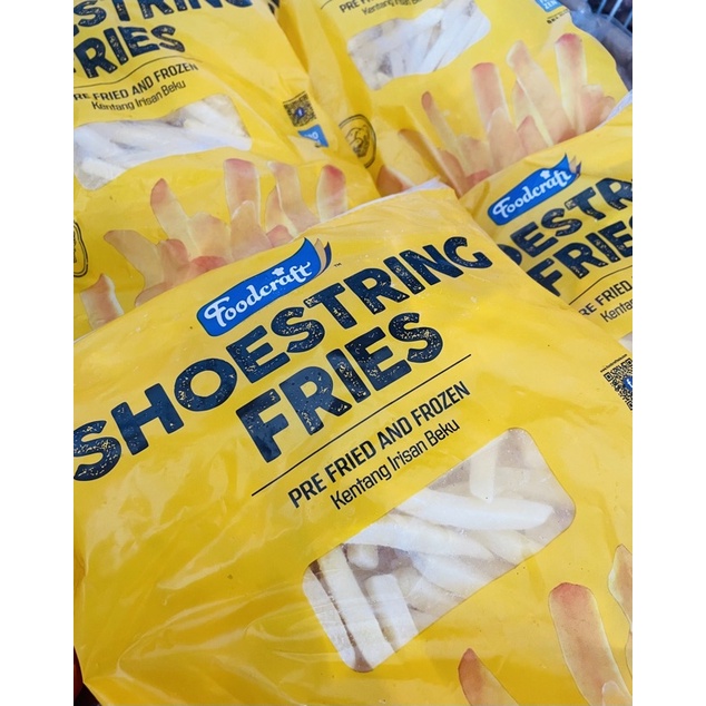 Jual French Fries Shoestring Food Craft 1000gr | Shopee Indonesia
