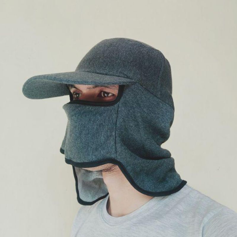 Jual Kupluk Masker Balaclava Multifungsi Ninja Kupluk Polar 6 in 1 Full ...