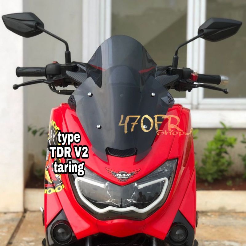 Jual WINDSHIELD YAMAHA NMAX TDR SPORTY V2 MINI. VISOR YAMAHA NMAX TDR ...