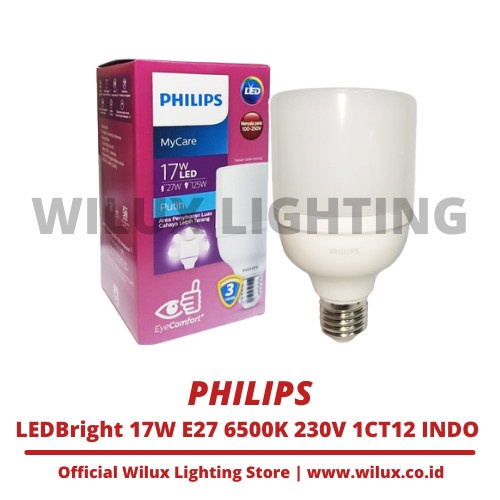 Jual Philips LED Bright 17W E27 6500K (Cool Daylight) | Shopee Indonesia