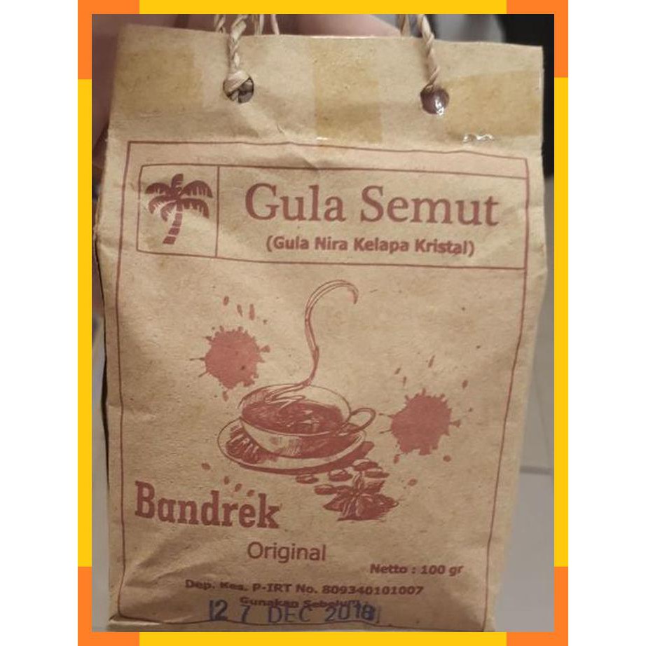 Jual Gula semut bandrek original 100 gram | Shopee Indonesia