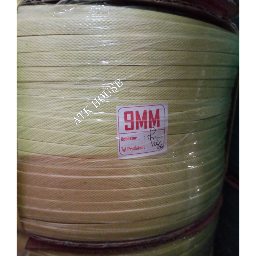 Jual GOJEK Tali Strapping Straping Band 9mm,12mm,15mm Kuning/Tali ...