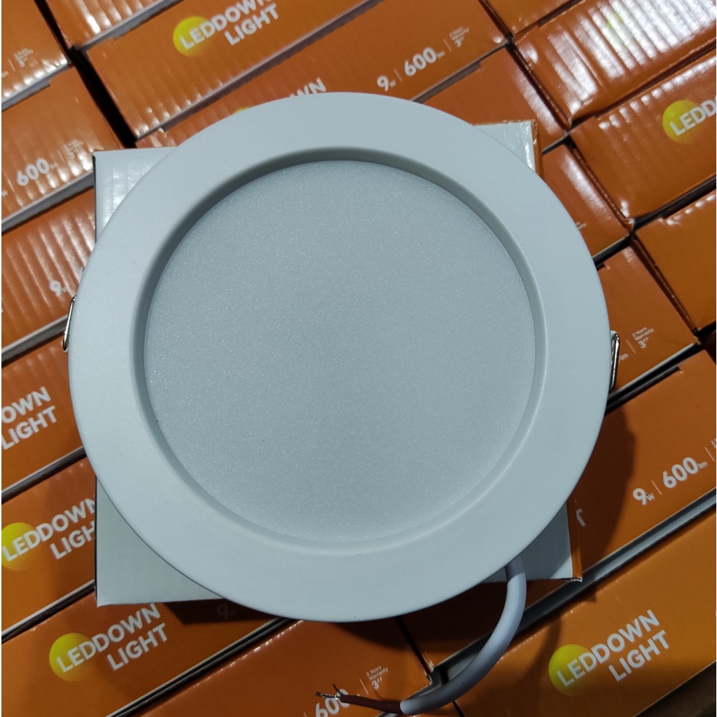 Jual Lampu LED Downlight Tipis 9W AC 220-240 V | Shopee Indonesia
