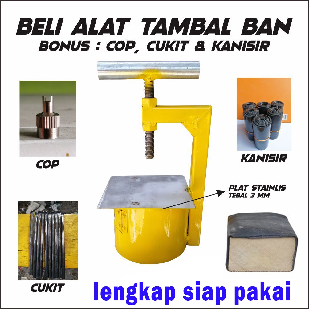 Jual Alat Tambal ban 5 dim lengkap | Shopee Indonesia