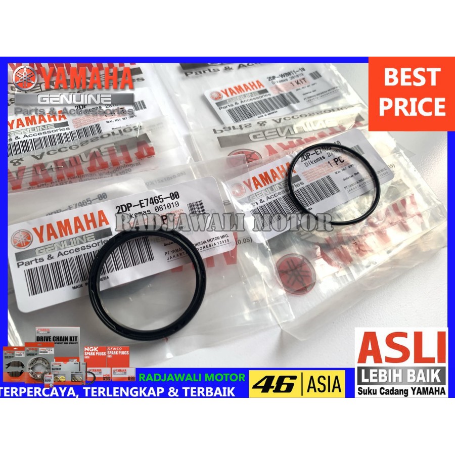 Jual ORING SEAL SIL PULLY PULI CVT SET NMAX , AEROX 155 , LEXI 125 ASLI ORIGINAL YAMAHA 2DP ...