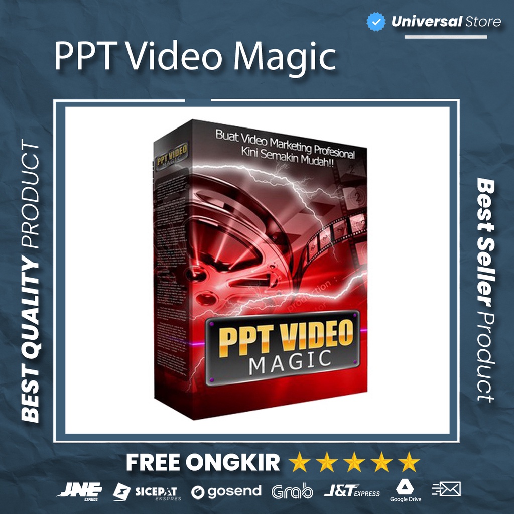Jual Koleksi Template Power Point PPT Video Magic Slide Presentasi Powerpoint | Shopee Indonesia