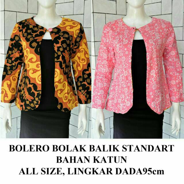 Jual Bolero Batik Bolak Balik | Shopee Indonesia