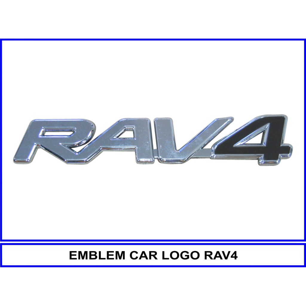 Jual EMBLEM CAR LOGO RAV4 | Shopee Indonesia