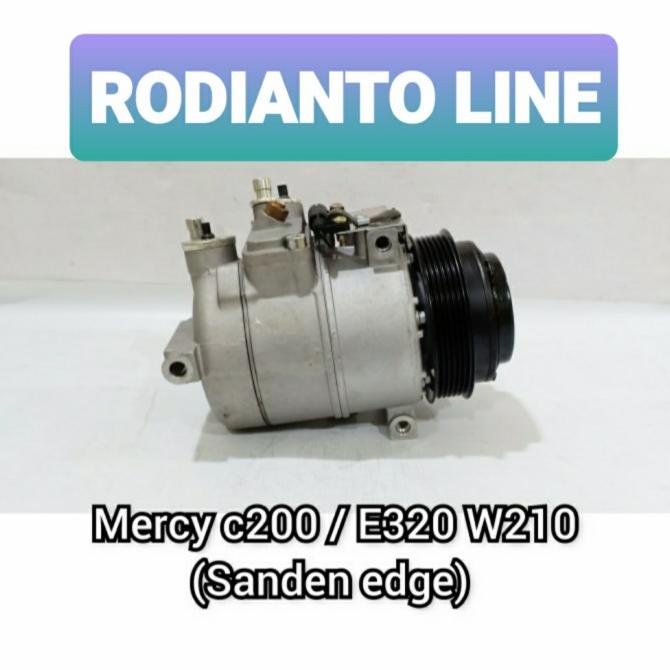 Jual COMPRESSOR MERCY C200 / E320 / W210 ORIGINAL SANDEN EDGE rod14 ...