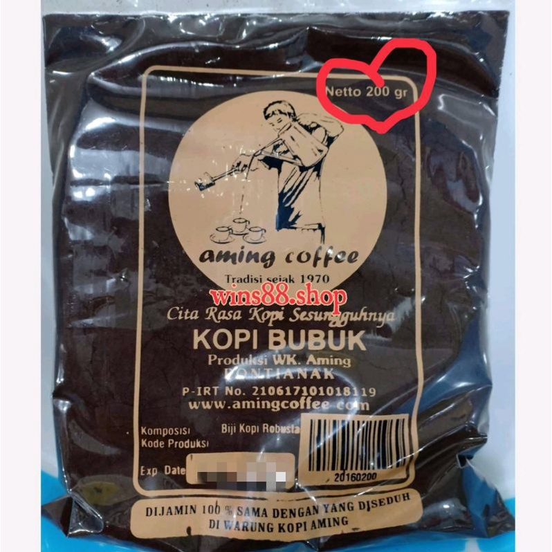 Jual Kopi Aming (200 GR) | Shopee Indonesia