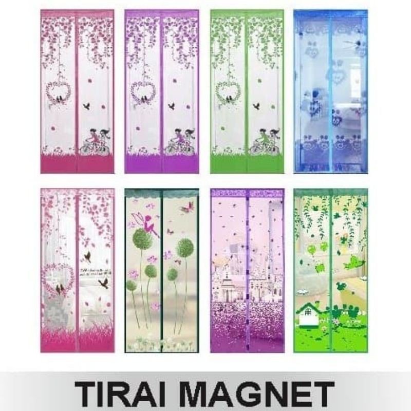 Jual Tirai Magnet Pintu Anti Nyamuk dan Serangga | Shopee Indonesia
