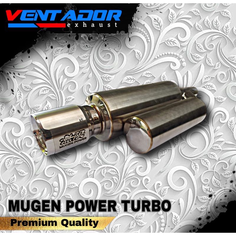 Jual kenalpot racing mobil Mugen power racing Turbo Premium brand ...