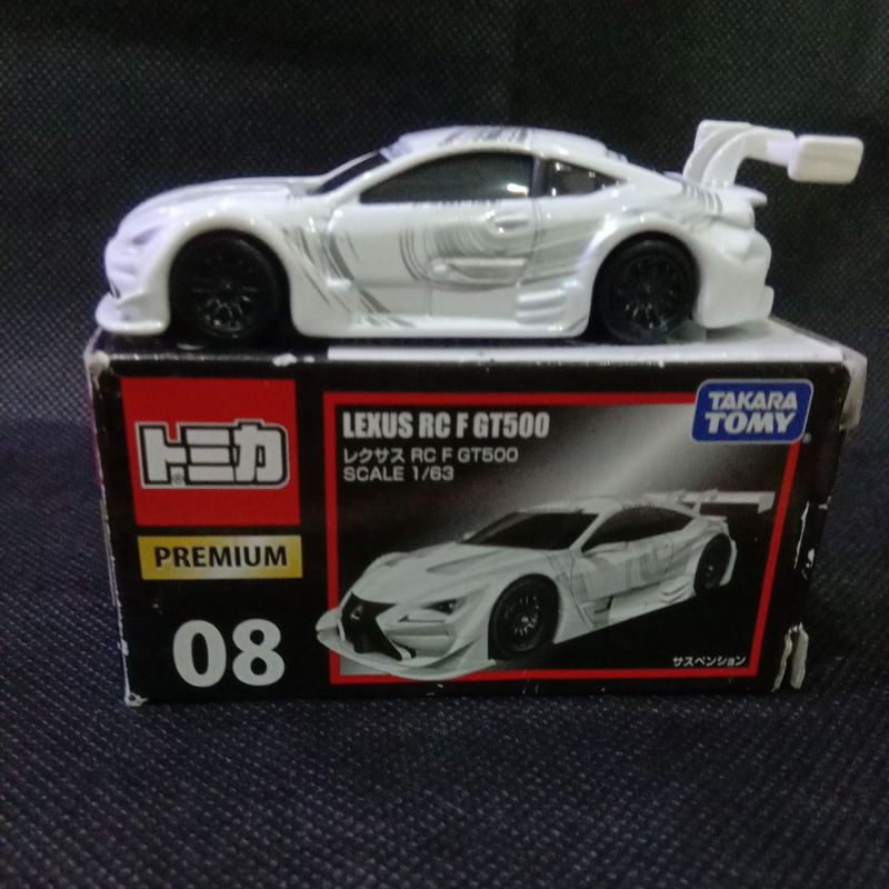 Jual Tomica Premium Lexus RC F GT500 No 08 Lexus Racing toyota Scale 1/ ...