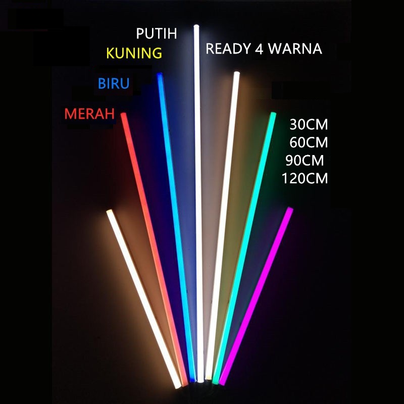 Jual Lampu LED Neon Lampu Panjang Putih Lampu TL T5 5W 10W 15W 5 10 15 20 W Watt 30 60 90 120 Cm ...
