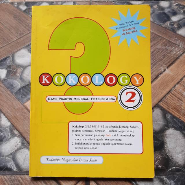Jual Kokology 2 - tadahiko nagao dan isamu saito | Shopee Indonesia
