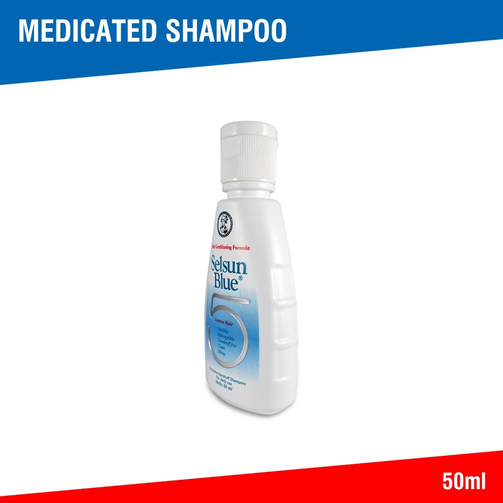 Jual Selsun Blue 5 Exclusive Dandruff Shampoo - 50ml (Anti-dandruff ...