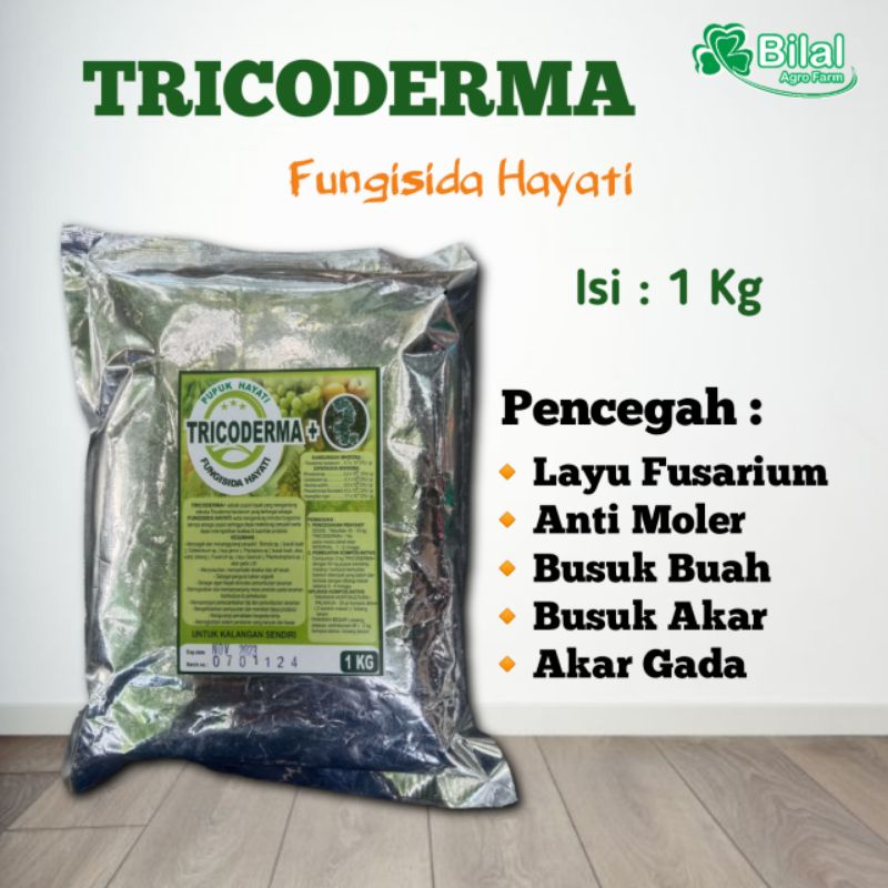 Jual ~Diskon~ Pupuk Tricoderma 1 Kg | Fungisida Hayati Trichoderma Layu ...