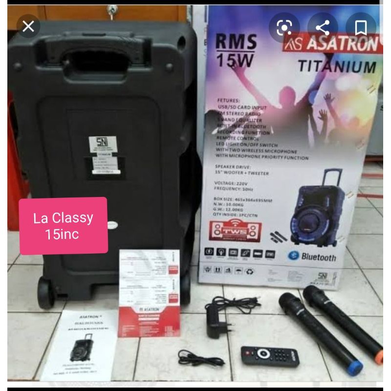 Jual speaker Asatron Titanium 15inc | Shopee Indonesia