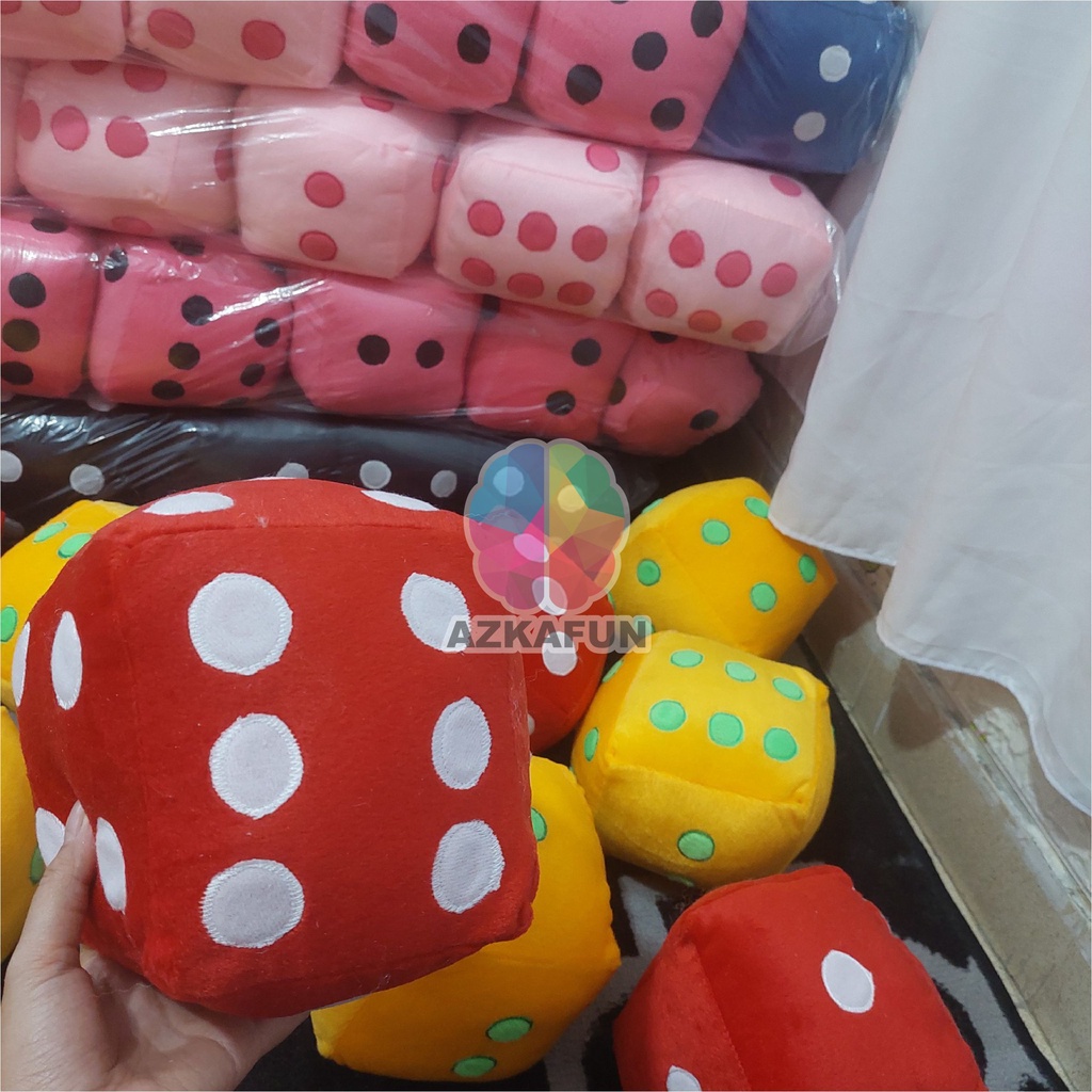 Jual Boneka Dadu 15x15 cm - Bantal Dadu | Shopee Indonesia